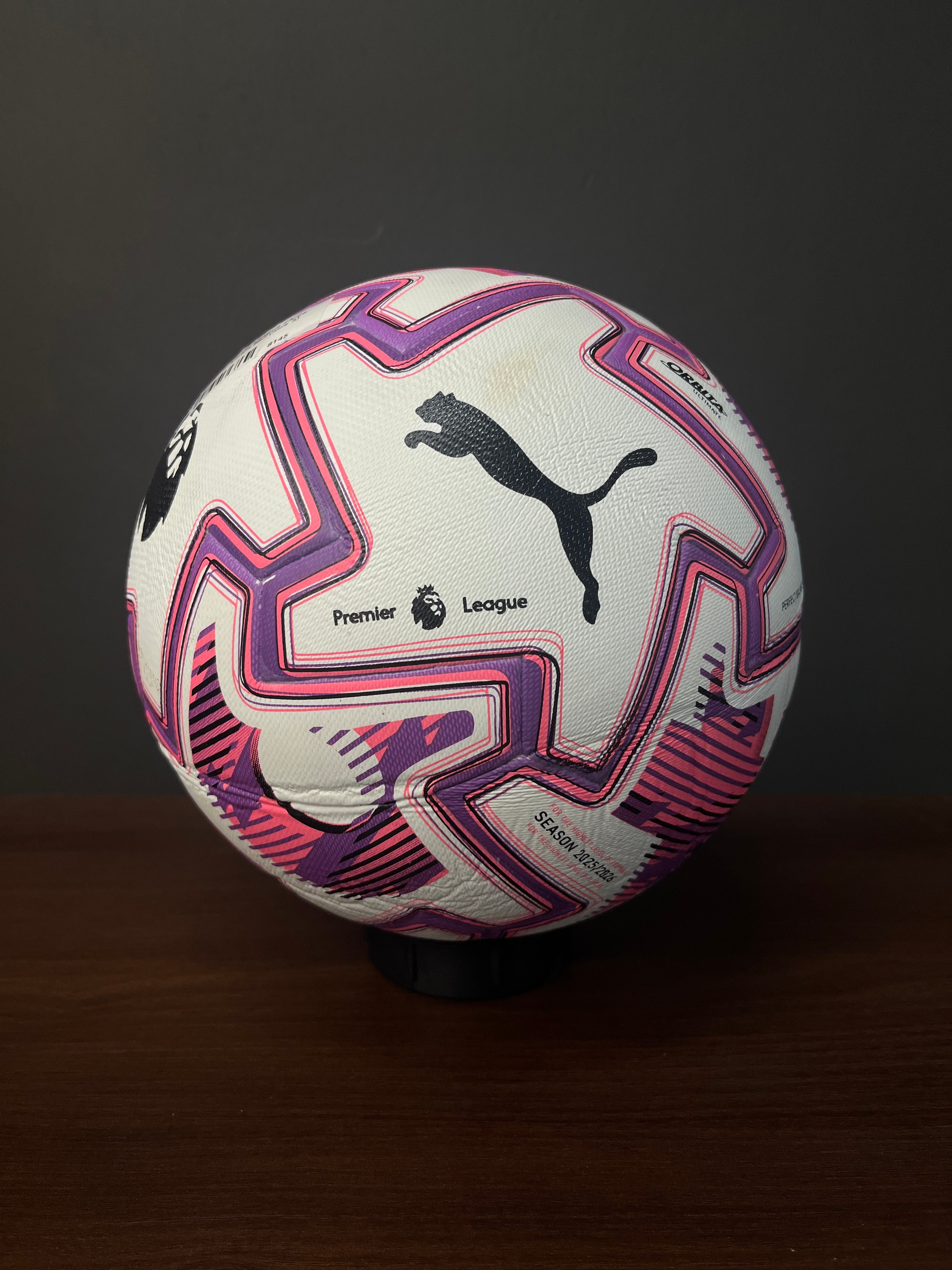Puma Premier League 25/26 Official Match Ball (Size 5) – Mizo Jersey Home