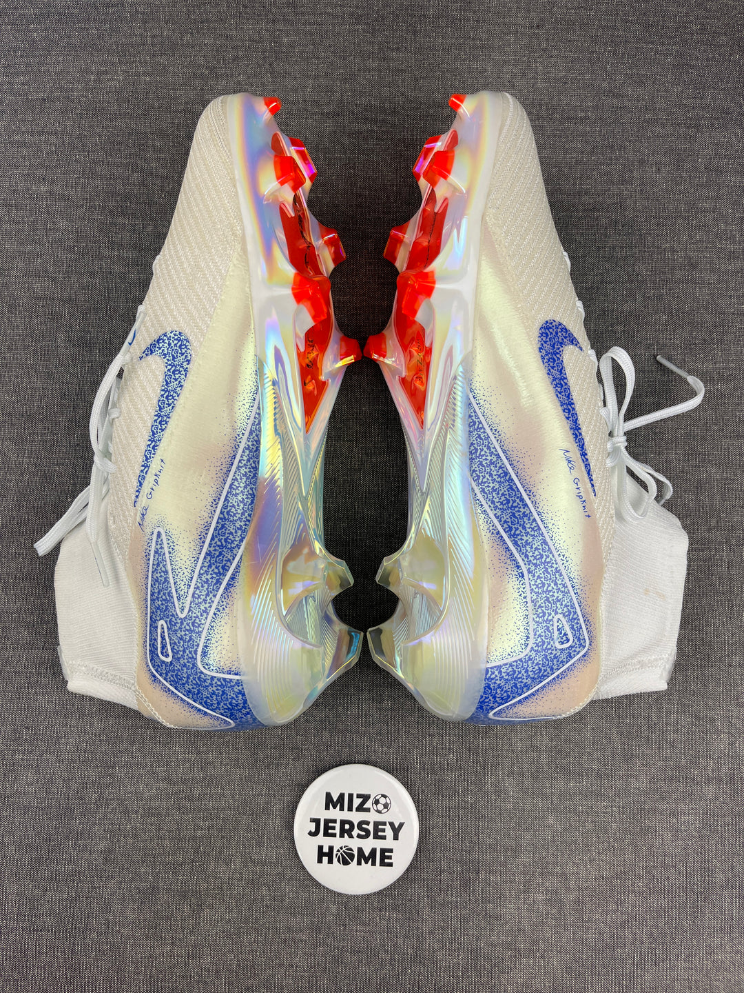 Nike Mercurial Air Zoom SuperFly 10 Blue Print Football Shoes – Mizo ...
